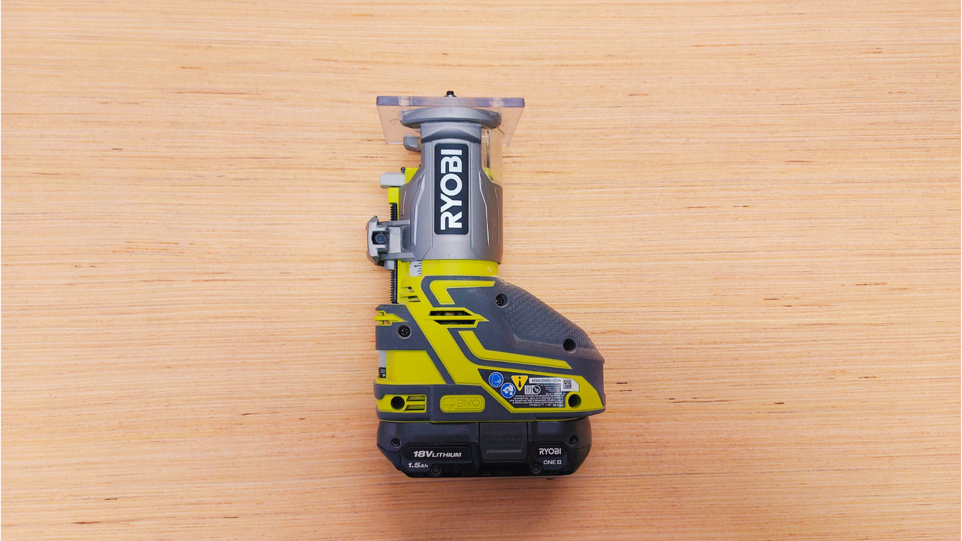 Ryobi 18V Palm Router | Dusty Workbench